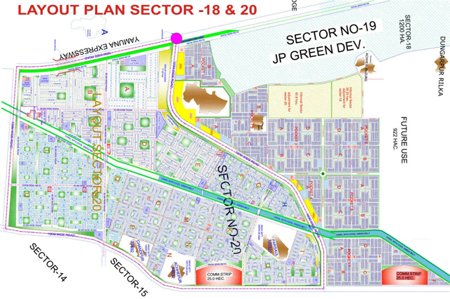 Authority Plots in Yamuna Expressway